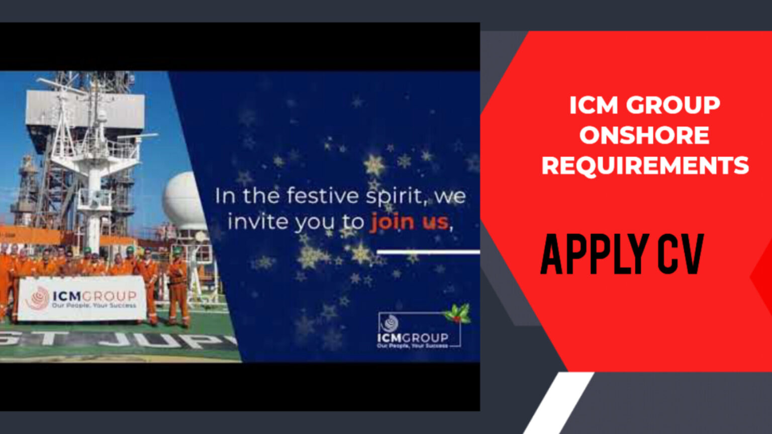 ICM GROUP ONSHORE REQUIREMENTS